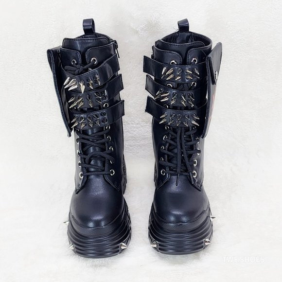 Anthony Wang | Shoes | Anthony Wang Blackest Night Cyber Punk Goth Mid ...